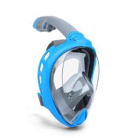 China All Dry Anti Fog Silicone Sport Full Face Goggles With Snorkel for sale