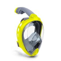 China All Dry Anti Fog Silicone Sport Full Face Goggles With Snorkel for sale