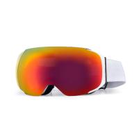 China Magnetic Snow Ski Goggles Interchangeable Double Lens Safety for sale