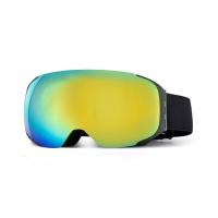 China Magnetic Snow Ski Goggles Interchangeable Double Lens Safety for sale