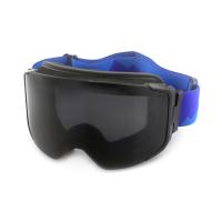China Lightweight Snow Ski Goggles Snowboarding Sport Eyewear For Adult Mirror Blue for sale