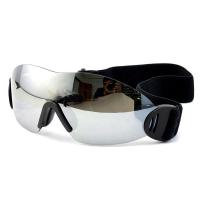 China Parachuting  Anti UV Dustproof Horse Jockey Goggles Skydiving Safety Glasses for sale