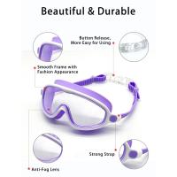 China UV Protection Anti Fog Diving Goggles Kids Swimming Glasses for sale