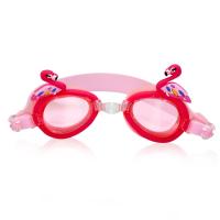 China Cartoon Wide View Cute Animal Anti Fog Swimming Goggles UV400 For Kids for sale