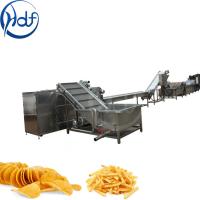 China 300kg / H Capacity  potato chips line  Continuous Crisps Making Machine for sale