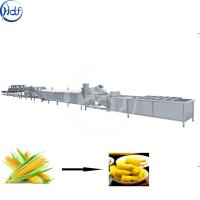 China Fresh Corn Industrial Vegetable Washing Machine 500 - 2000kgh Capacity Carrot Processing Machines for sale