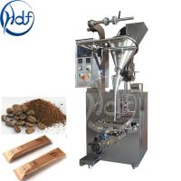 China 220v Automatic Coffee Packing Machine / Salt Packing Machine 25-145mm Film Width for sale