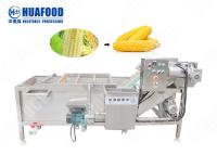 China Ozone Air Bubble Vegetable Washing Machine 3.75KW With Water Circulating System for sale