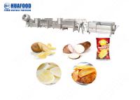 China 300kg / H Capacity  potato chips line  Continuous Crisps Making Machine for sale