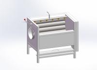 China 304 Stainless Output 1000kg/H Multipurpose Vegetable Peeling Machine for sale
