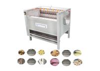 China Low Noise Tomato 1000kg/H Vegetable Washing Machine for sale