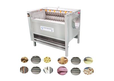 China Low Noise Tomato 1000kg/H Vegetable Washing Machine for sale
