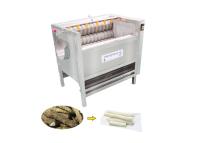 China Attrition Type Radish Potato Washing And Peeling Machine for sale