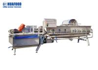China High Pressure Green Leaf 3.75kw Vegetable Washing Machine for sale