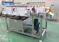 China Supermarket Electric 304 SS Vegetable Washing Machine for sale