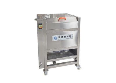 China Semi Automatic Washing 150 Kg/Hr Potato Chips Peeling Machine for sale