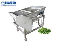 China Automatic Green Soybean Huller 50kg/h Pea Sheller Machine for sale