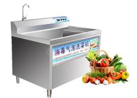 China Auto Industrial Vegetable Bubble Washing Machine For Sale for sale