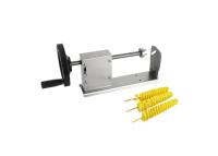China Twister Multifunction Vegetable Cutting Machine Spiral Potato Chips Cutting Machine for sale