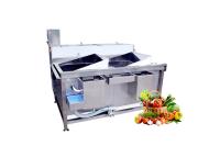 China 300KG Small Ultrasonic Washing Machine For Squash Turnip for sale