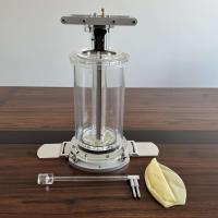 China Soil testing machine balloon method apparatus for fast precise soil density measurement suitable for field with piston stroke 280mm for sale