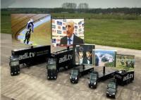 China P10mm Mobile Digital Billboard 32x16dots High Brightness 5500cd for sale