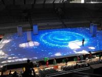 China 3d Dance Floor LED Display , 6000cd Interactive LED Floor Screen for sale