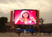 China Remote control Commercial Advertising LED Display Station Panels for sale