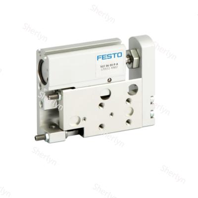 China Stable Reciprocating Long Stroke Sliding Actuator FESTO SLF-10-40-P-A 170509 10×40mm Flat Aluminum Pneumatic Component For PCB Board Transfer Equipment for sale