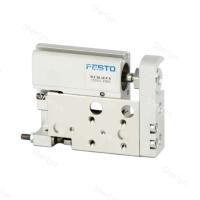 China Heavy Thrust Compact Linear Sliding Component FESTO SLF-16-20-P-A 170512 16×20mm Flat Aluminum Pneumatic Drive For Battery Cell Positioning Automation for sale
