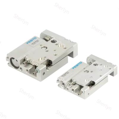 China Heavy Thrust Compact Linear Sliding Component FESTO SLF-16-20-P-A 170512 16×20mm Flat Aluminum Pneumatic Drive For Battery Cell Positioning Automation for sale