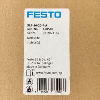 China SLS-6-15-P-A 170487 Festo High Precision Mini Slide Cylinder ±0.01mm Position Accuracy Semiconductor Equipment Use for sale