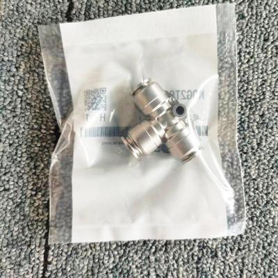 China KQG2T10-12 KQG2T12-16 SMC  Stainless steel tee, stainless steel quick plug pneumatic connector for sale