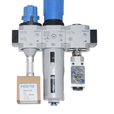 China Heavy Duty LF-3/4-D-MAXI FESTO D Series Air Filter G3/4 Port Manual Drain 0.5 to 12 Working Bar for sale