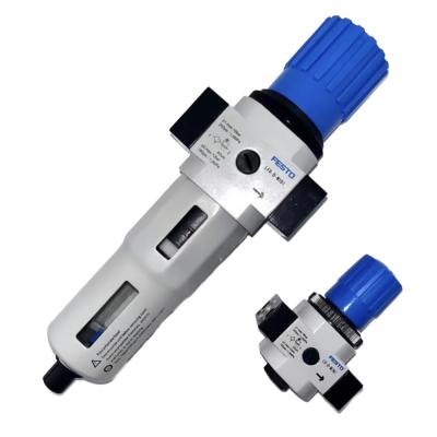 China FESTO LF-1/2-D-MAXI-A Zinc Alloy Compressed Air Filter 40μm Manual Drain 0.5-12bar for sale