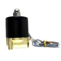 China 2.5 mm Flow Rate Pneumatic Solenoid Valve With Direct Acting Motion Pattern And Temperature -5℃ To 80℃ 2W-025-08 for sale