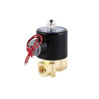 China Voltage Tolerance ±10 Percent Solenoid Valve Supporting 0 to 0.5 MPa Pressure Range Providing Control in Industrial Applications 2W-040-10 for sale