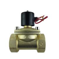 China G2½ Air Medium Pneumatic Solenoid Valve Brass Body NBR Seal Material Providing Stable And Performance In Industrial Automation for sale