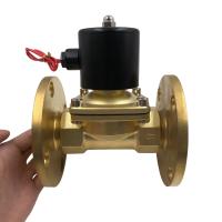 China Direct Drive Type 2W40 Flange Solenoid Valve Normal Close Type Normal Open Type Industrial Fluid Control Valve for Automation Systems for sale