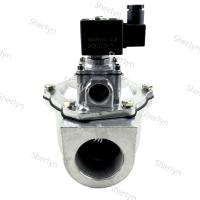 China G2 Thread Integral Pilot Right Angle Pulse Valve SCG353A050 ASCO 353 Series Large Flow Aluminium Dust Collector Solenoid Valve for sale