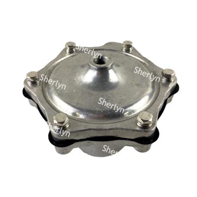 China 1 Inch Right Angle Pulse Solenoid Valve G353A045, ASCO 353 Series Integral Pilot Aluminum Medium Flow Dust Collector Valve for sale