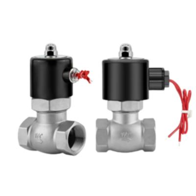 China 2L-10 Pressure Range 0.1 to 1.5 MPa Pneumatic Solenoid Valve with PTFE Seal Material and Temperature Range -20℃ to185℃ for sale