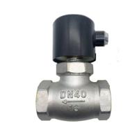 China Stainless Steel SS304 Pneumatic Solenoid Valve With Temperature Range Minus 20 Celsius to Plus 185 Celsius and PTFE Seal Material for sale