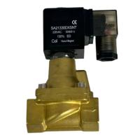 China Brass Body Material Solenoid Valve 13mm Orifice Size Ideal for Pneumatic and Hydraulic Systems in Industrial Automation for sale