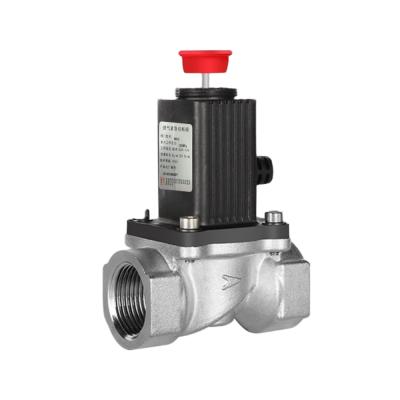 China MQ-1/2-15 solenoid valve 15mm Orifice Size 1/2'' Port Size NBR Diaphragm AC220V  0.05 Mpa Stainless Steel Body for sale
