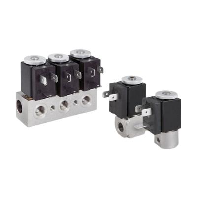 China 1/8 Port Size 1913BA161-S Stainless Steel Solenoid Valve 2 Way Normally Closed NBR Seal Material 1.6mm Orifice Size for sale