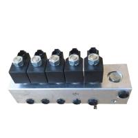 China 1-Inlet-8-Outlet 2V025-06-8F Solenoid Valve Manifold and 2V025-06-10F 1-Inlet-10-Outlet FKM Seal Ring Multi-position Air Intake Valve for sale