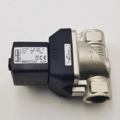 China 00221968 00221969 00221970  Burkert Solenoid Valve 6281 type G1/2 Stainless steel type normally closed for sale