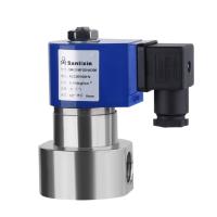 China 2 Way NC  H4S005B01-AC-220 Stainless Steel 316 1/8''Port Size 220VAC High Pressure Solenoid Valve for sale