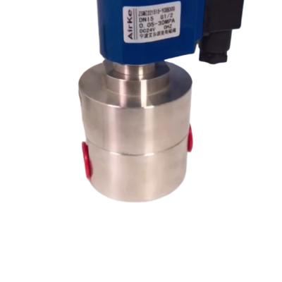 China PTFE Seal Material Air Valve  3/8 Port Size H3S15B03 15mm Orifice Size Featuring Stainless Steel Body for sale